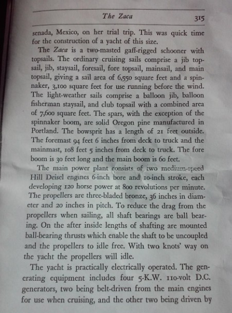 In the Wake of the Zaca – Part One: Description of the Pre-Flynnian ...