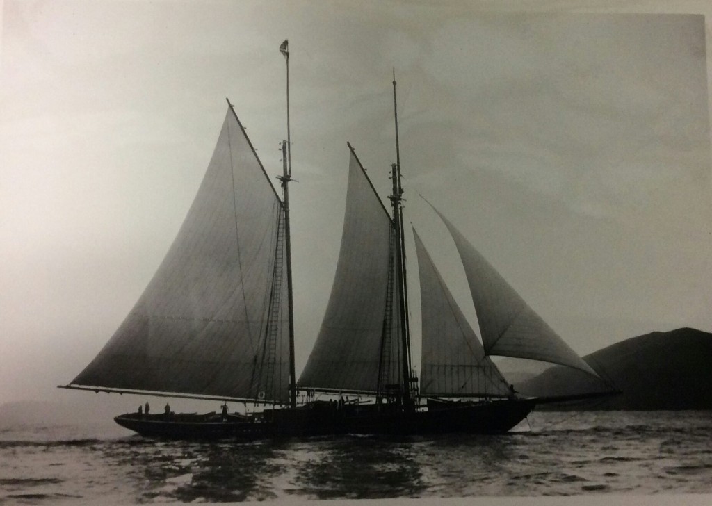 Zaca – Full Sail in San Francisco Bay – 1930 « The Errol Flynn Blog
