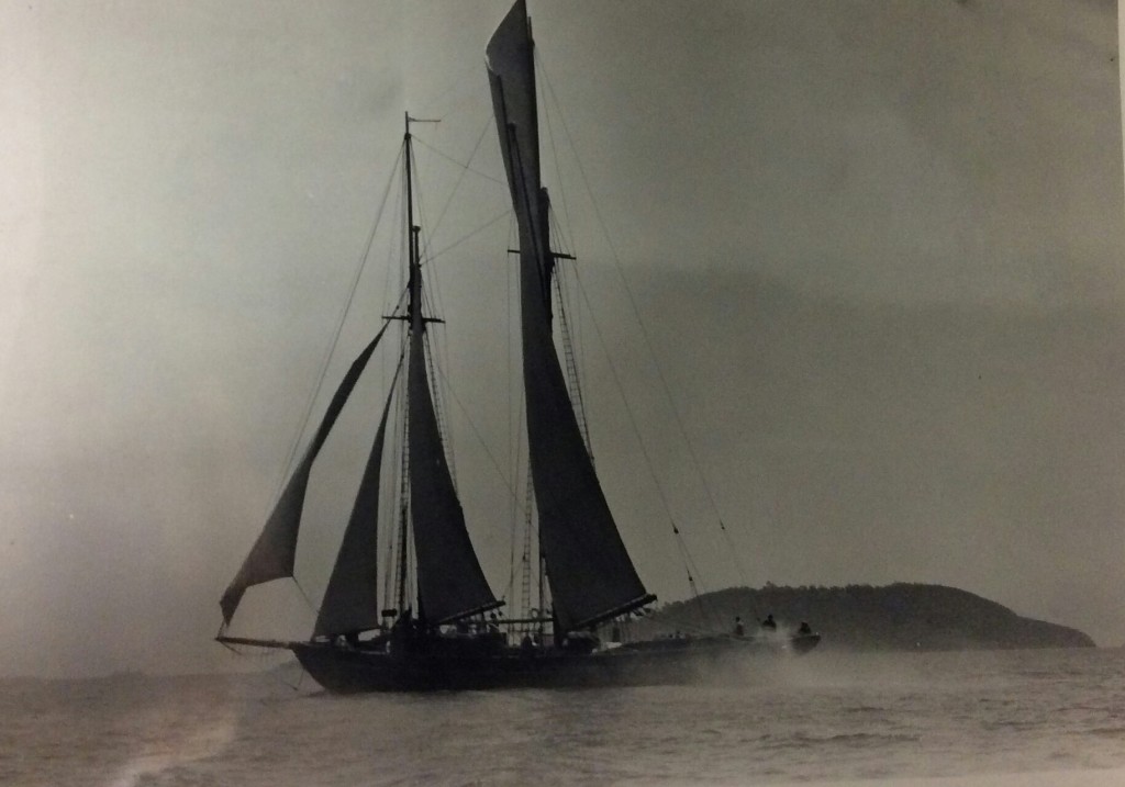 Zaca – Full Sail in San Francisco Bay – 1930 « The Errol Flynn Blog