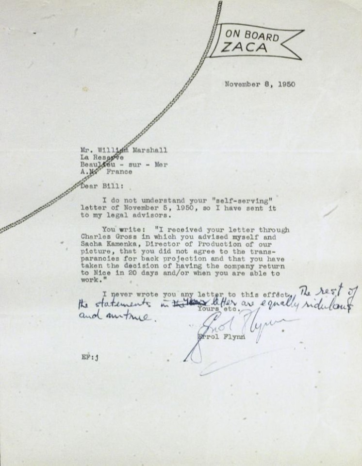 Documents « The Errol Flynn Blog