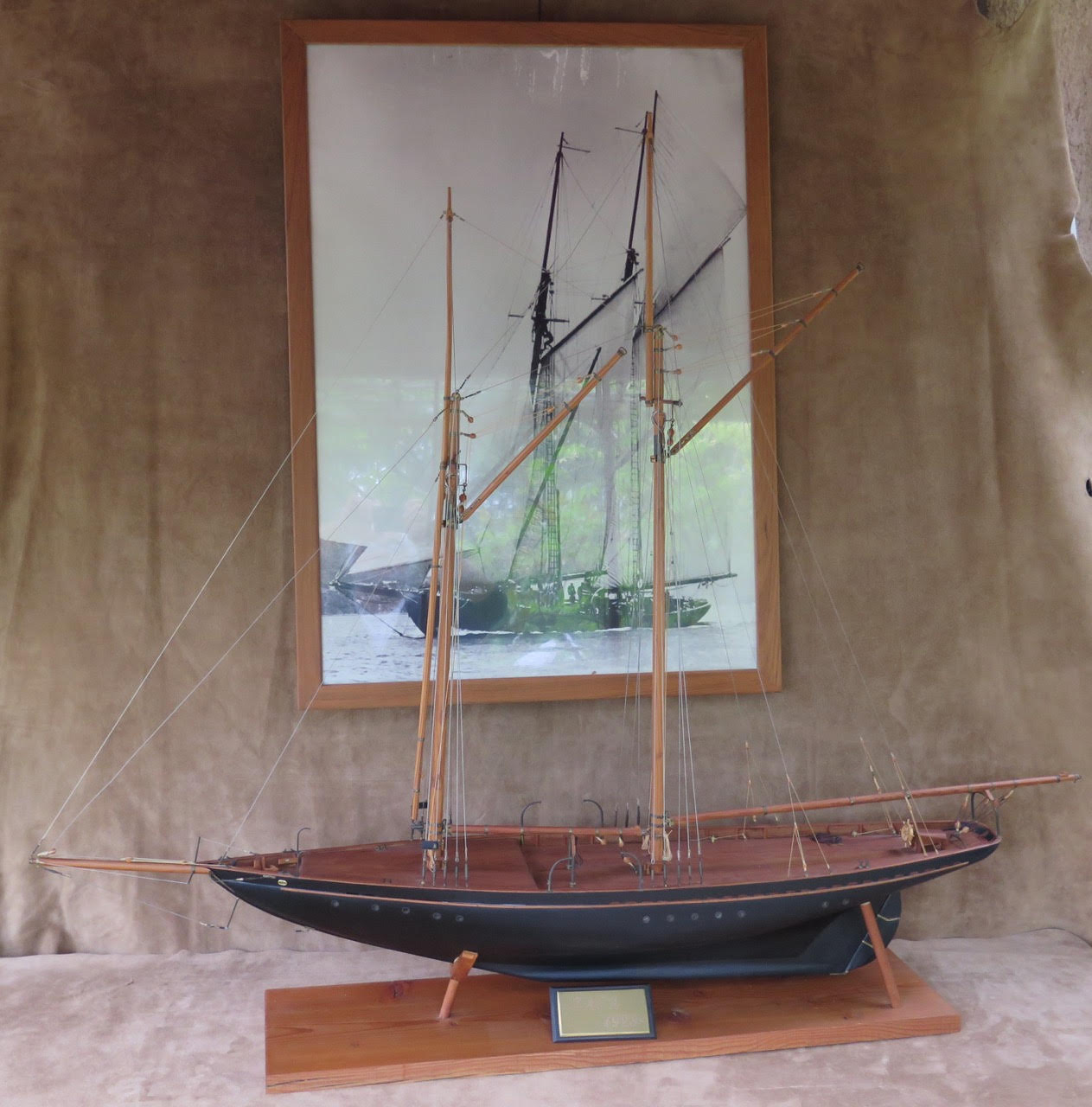 Mail Bag! Zaca Model made from Main Boom of Flynn’s Original Zaca ...