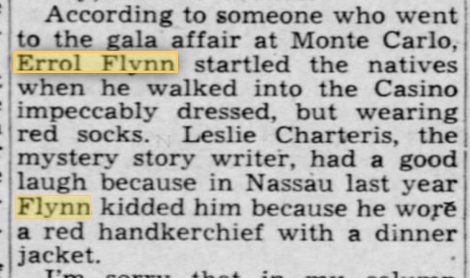 The Errol Flynn Timeline « The Errol Flynn Blog