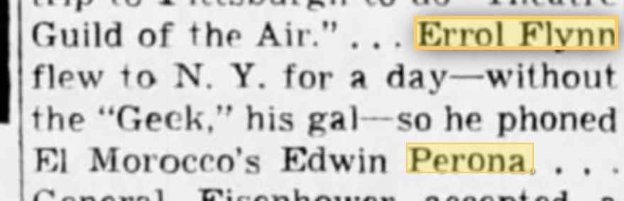 The Errol Flynn Timeline « The Errol Flynn Blog