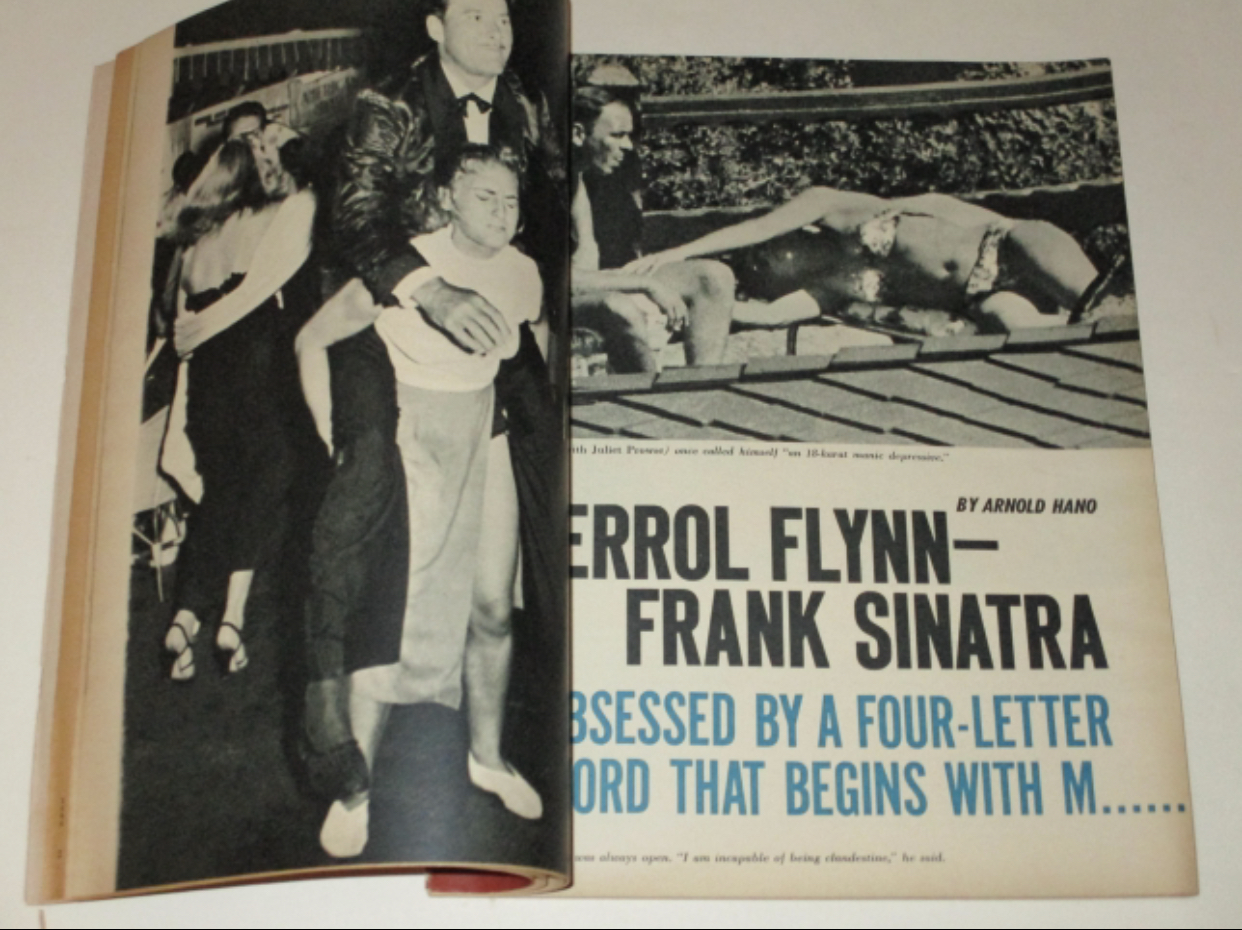 Mail Bag: Errol Flynn & Frank Sinatra Obsessed with a Four Letter Word ...