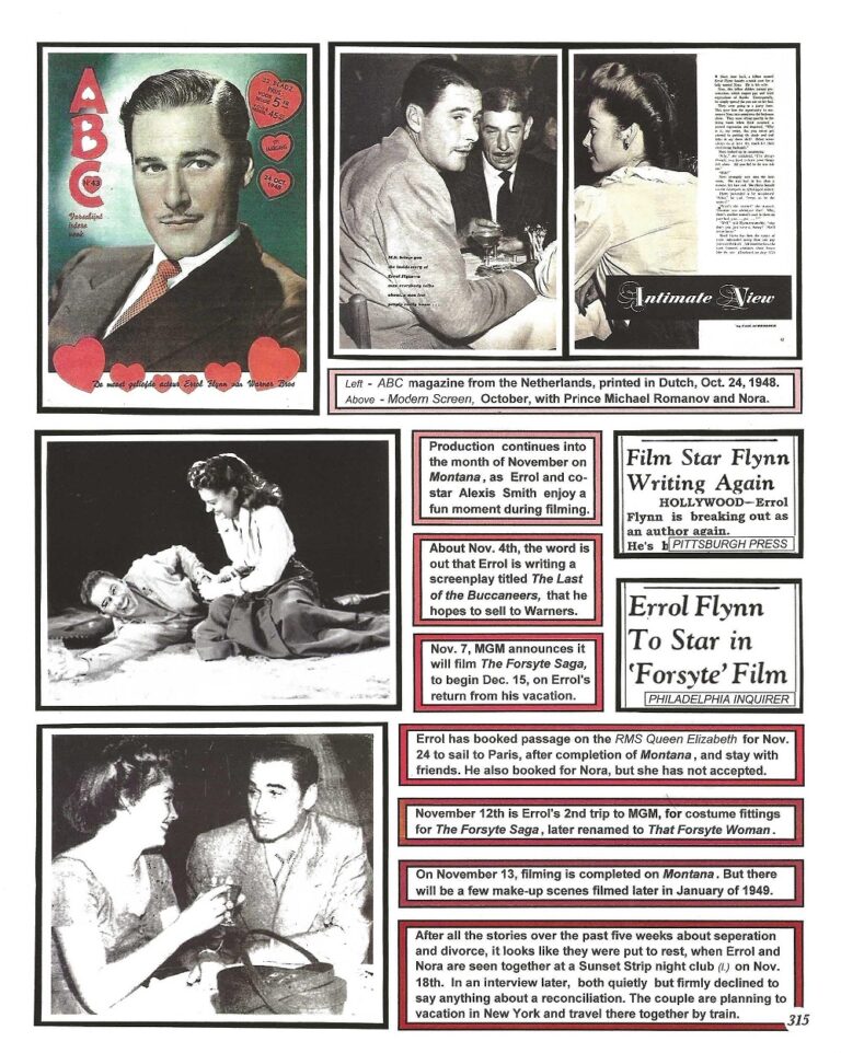 Errol Flynn from early September 1948 into mid November « The Errol ...